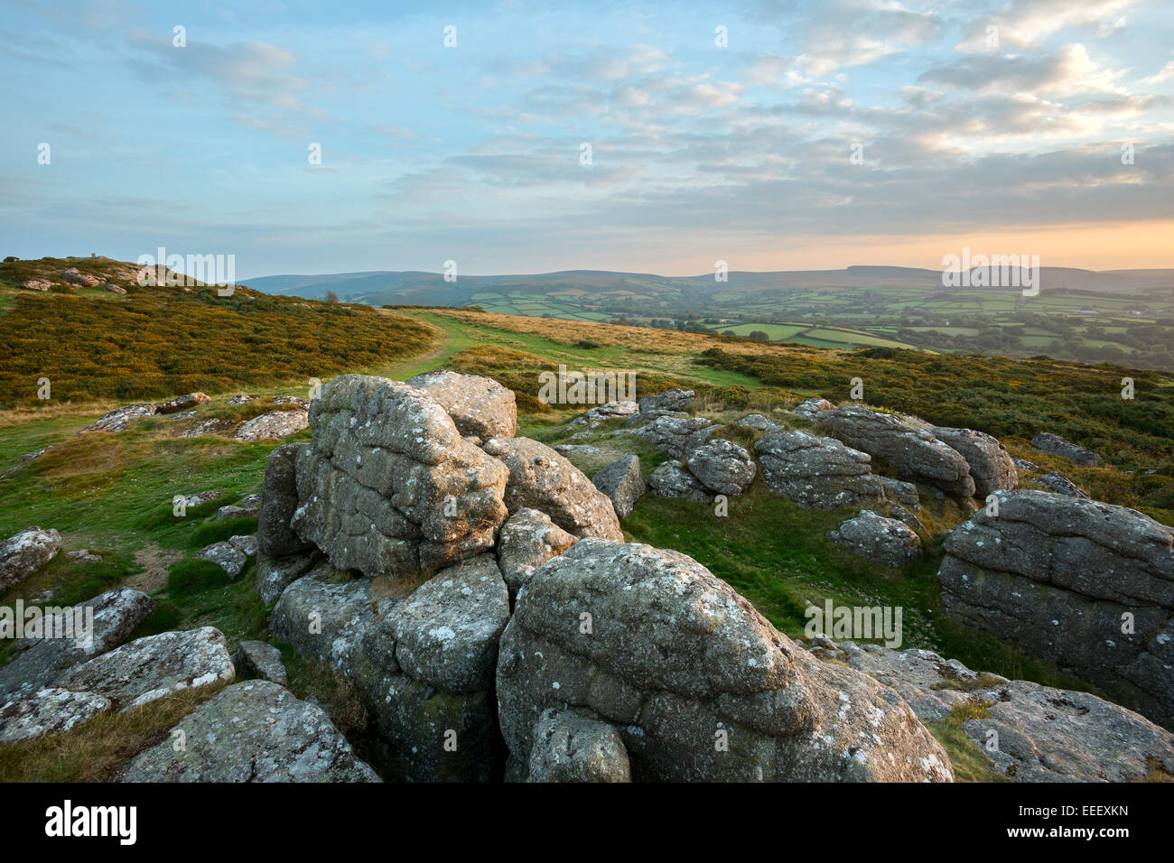 Chagford scene hi-res stock photography and images - Alamy