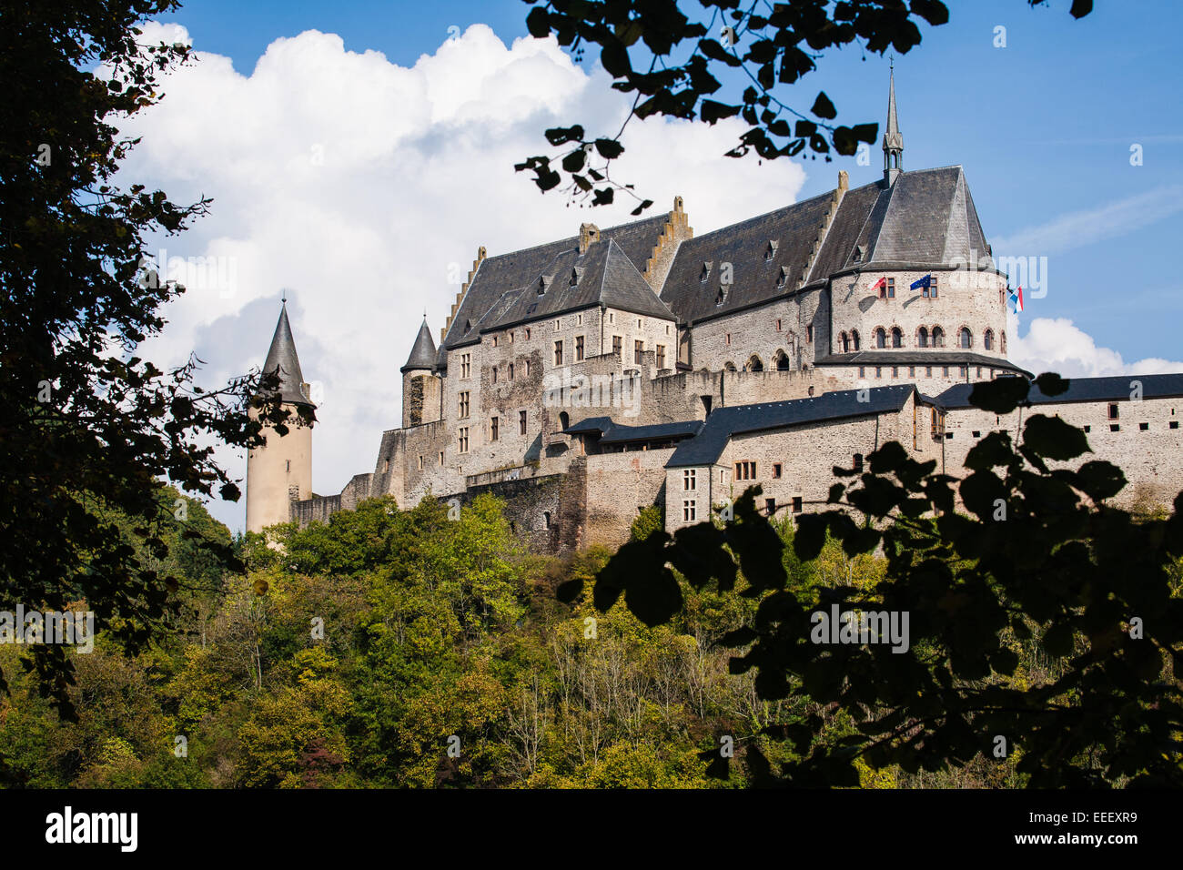 Vianden castle hi-res stock photography and images - Alamy