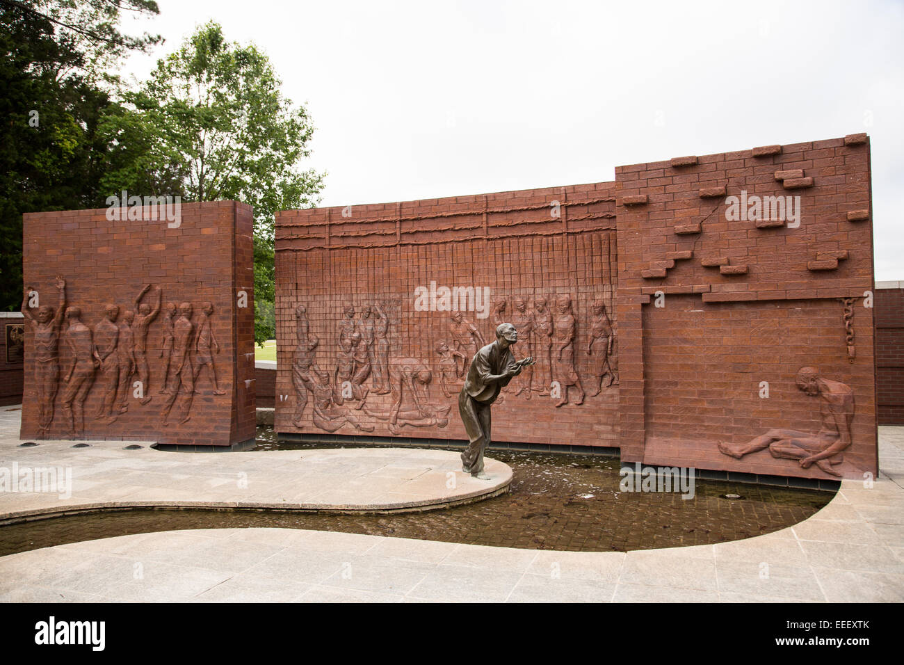 POW memorial at Andersonville National Historic Site home to the former ...