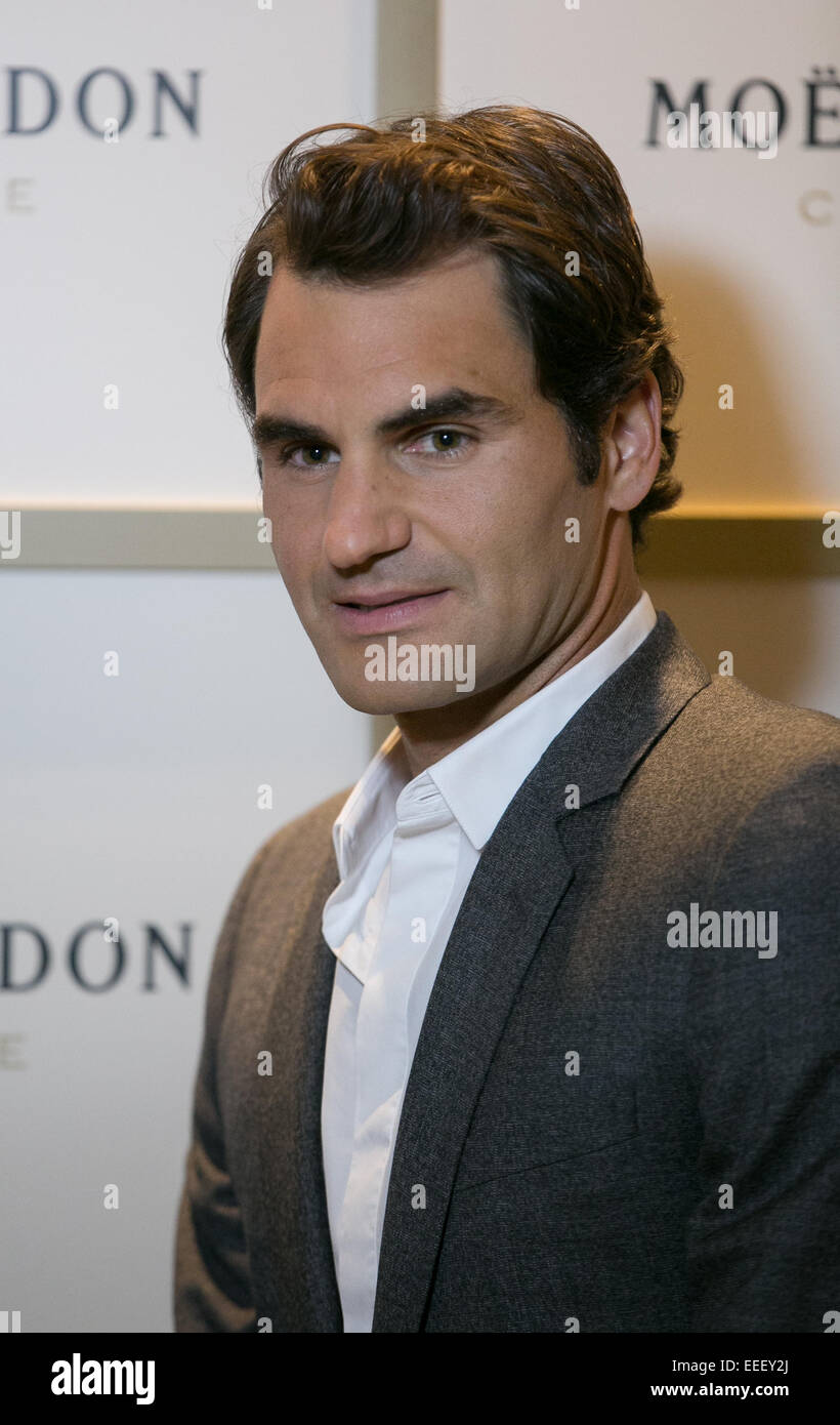 Roger federer suit hi-res stock photography and images - Alamy