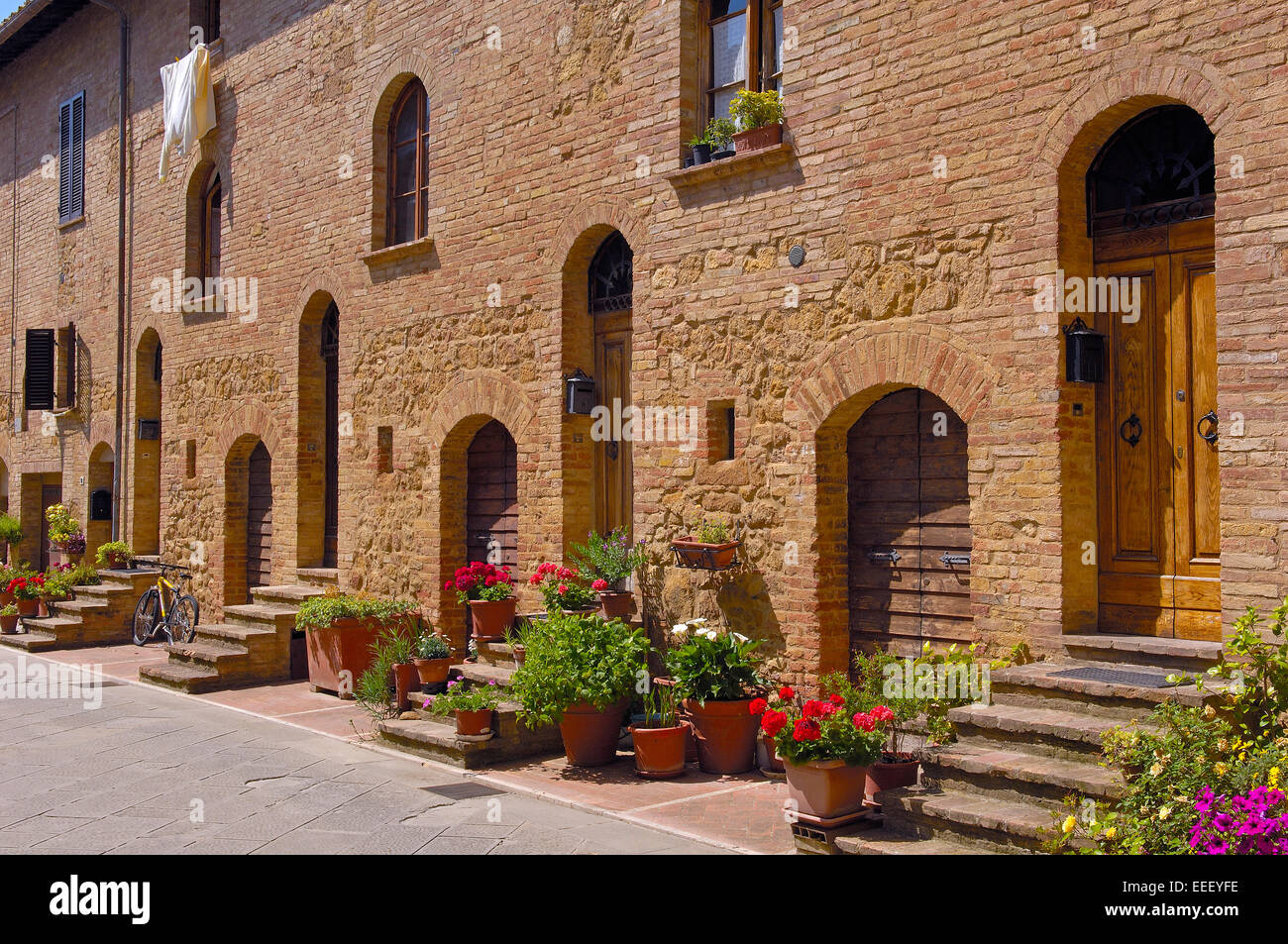 Pienza, Val d'Orcia, Orcia Valley, UNESCO world heritage site , Siena ...