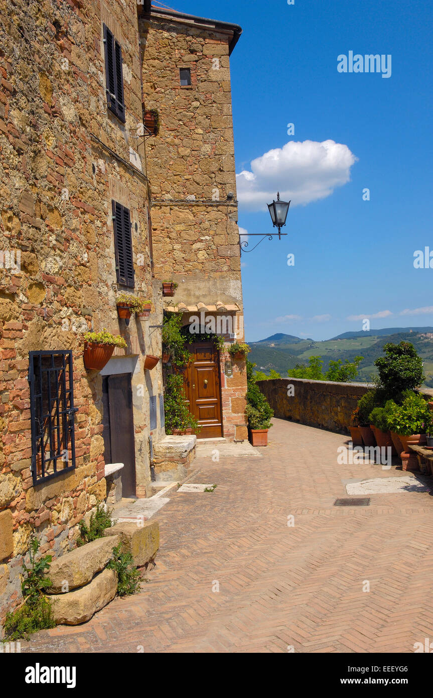 Pienza, Val d'Orcia, Orcia Valley, UNESCO world heritage site , Siena ...