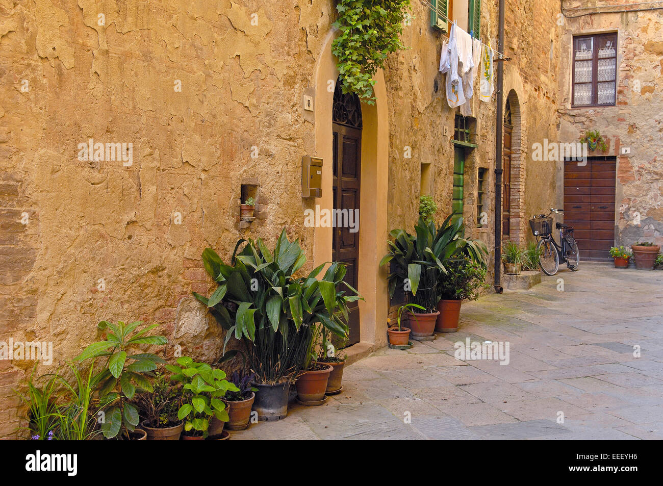 Pienza, Val d'Orcia, Orcia Valley, UNESCO world heritage site , Siena ...