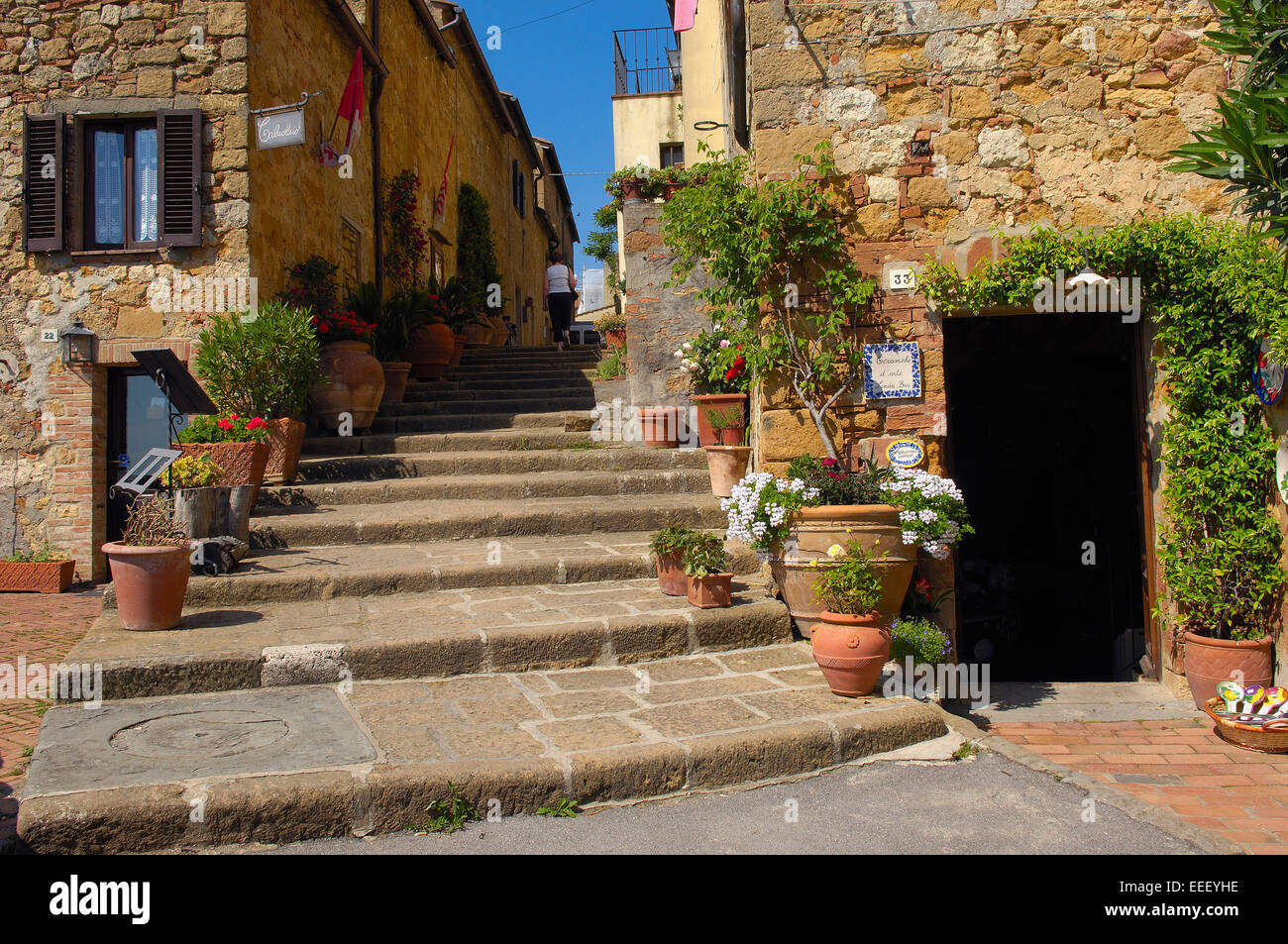Pienza, Val d'Orcia, Orcia Valley, UNESCO world heritage site , Siena ...