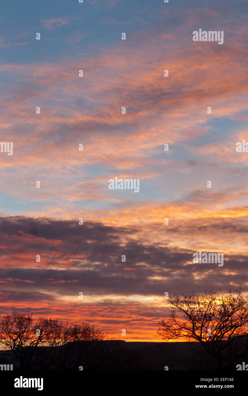 Clouds at sunset Stock Photo - Alamy