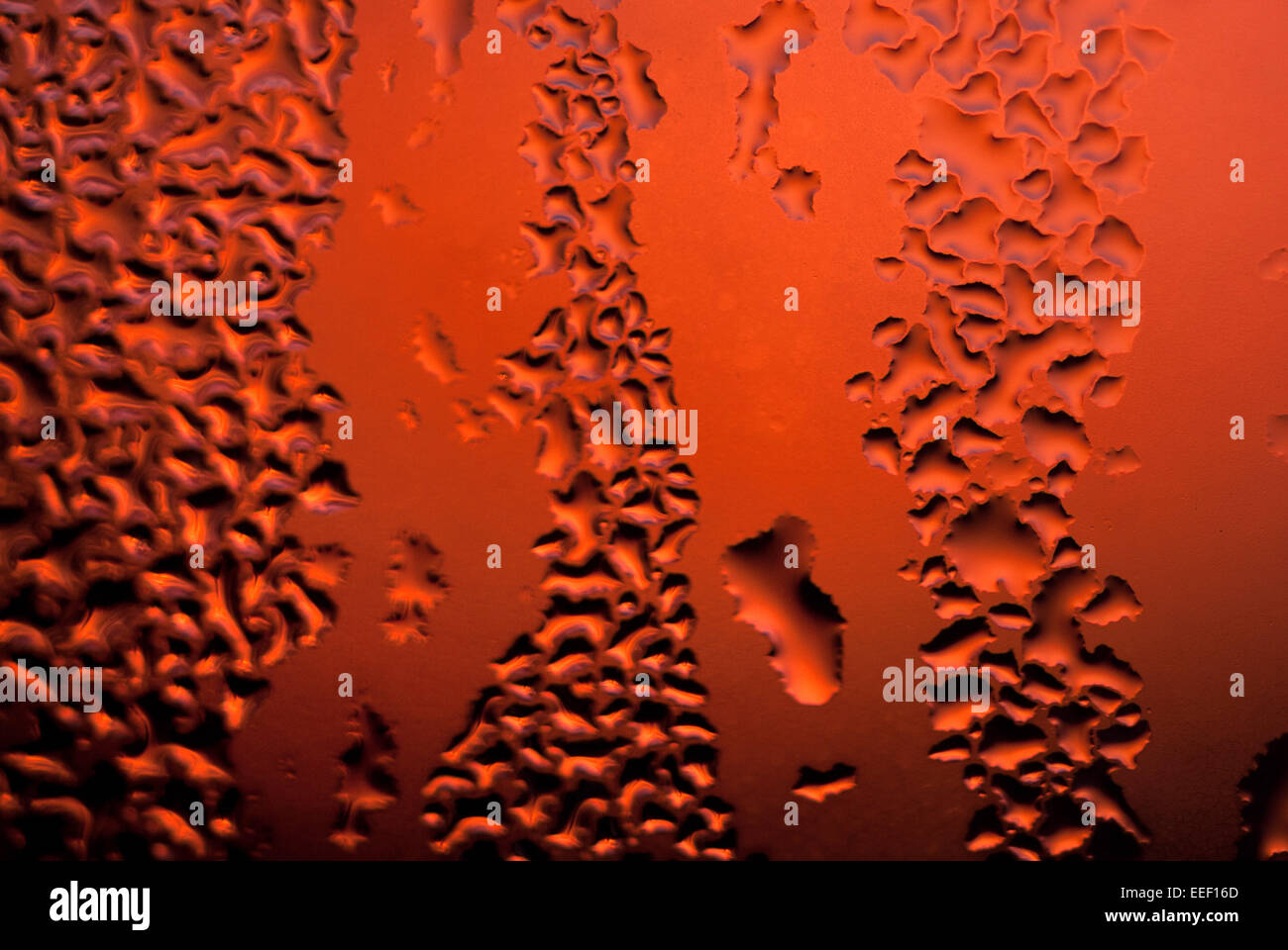 Water droplets on glass Stock Photo - Alamy