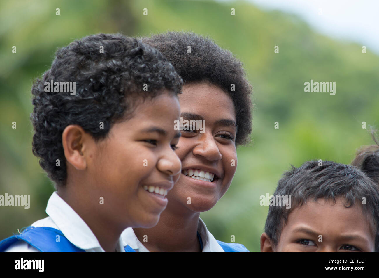 Fijian girls hi-res stock photography and images - Alamy