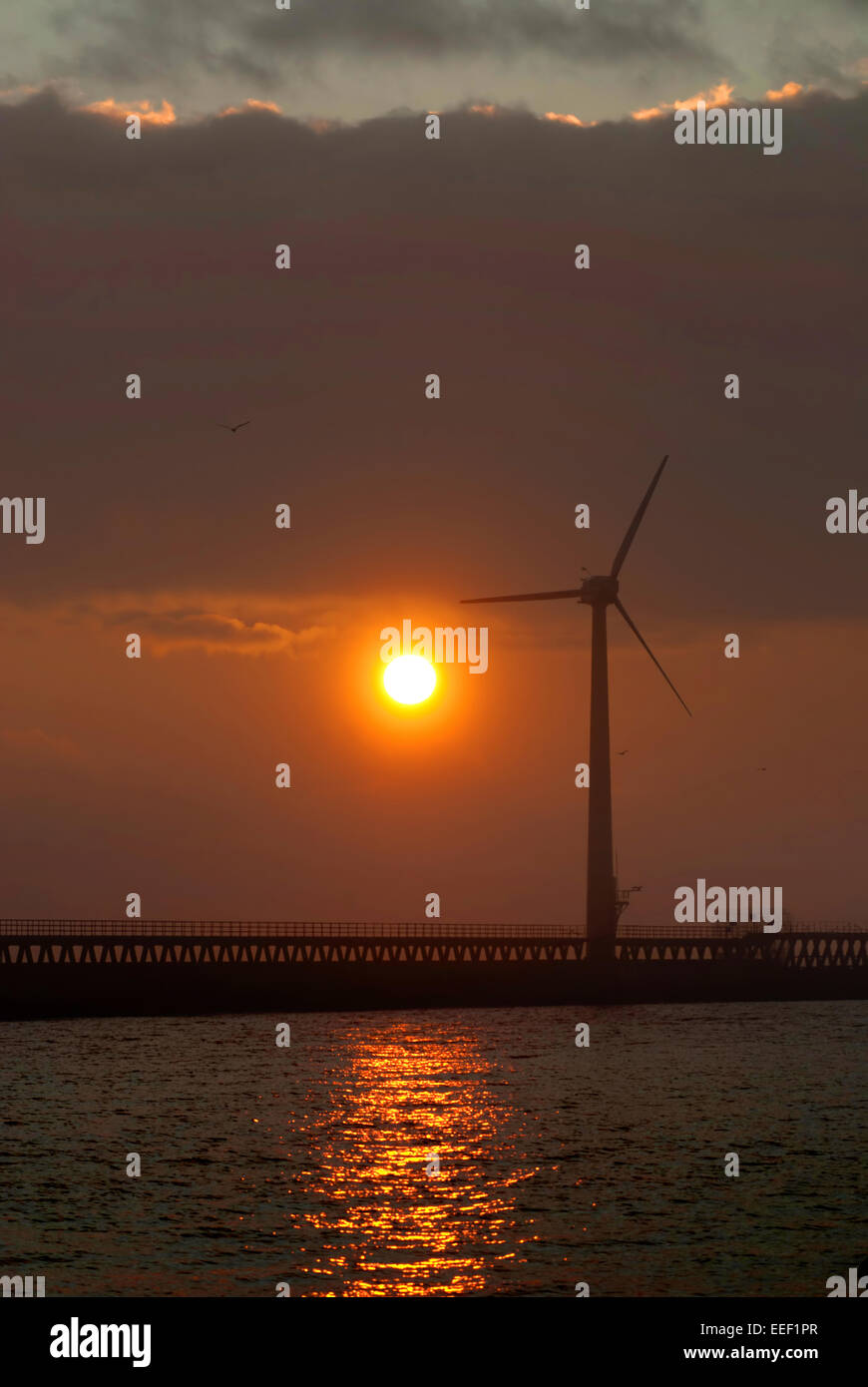 Blyth Harbour Wind Turbine High Resolution Stock Photography and Images ...