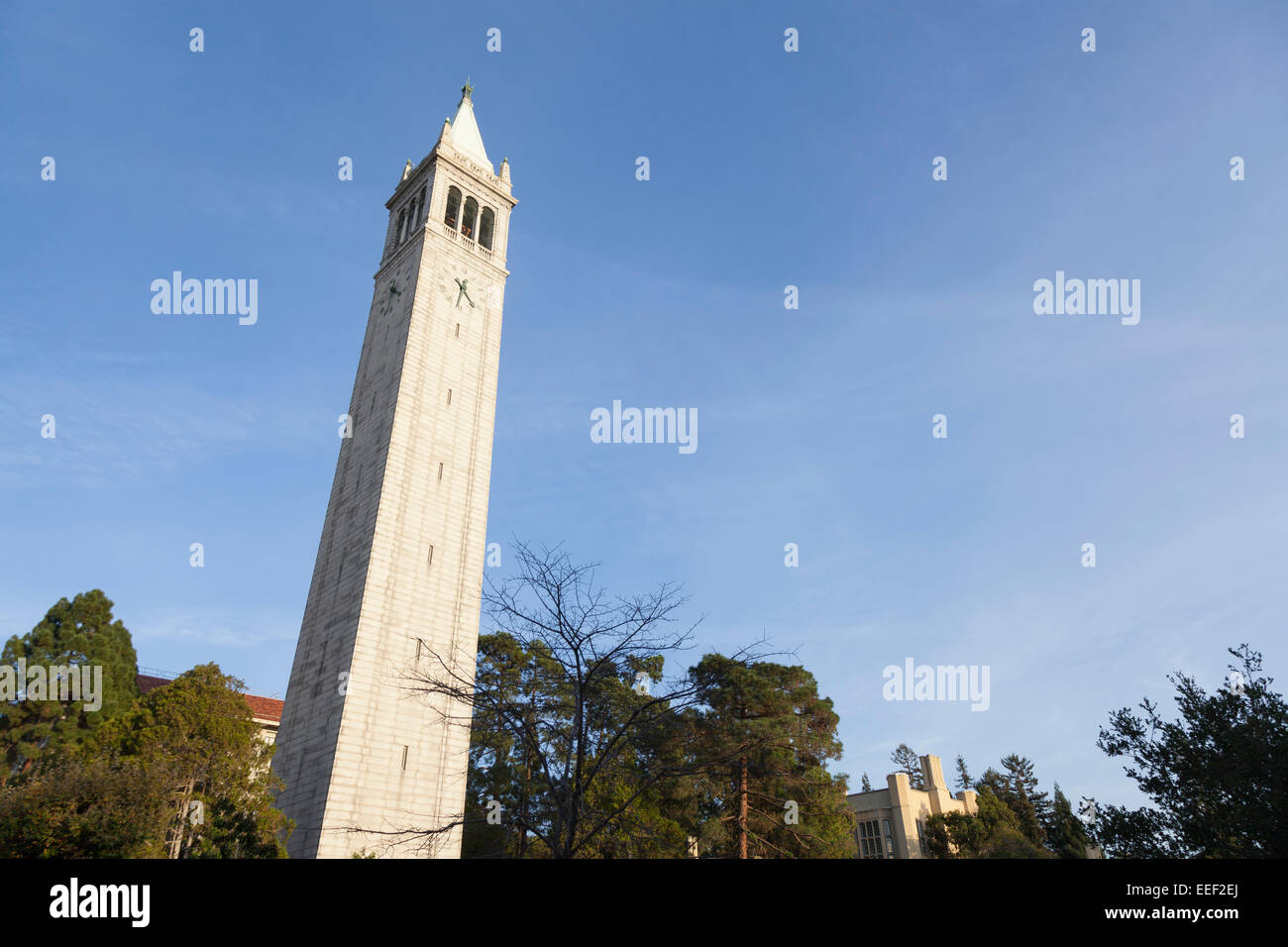 Campanile tower university california berkeley hi-res stock photography ...