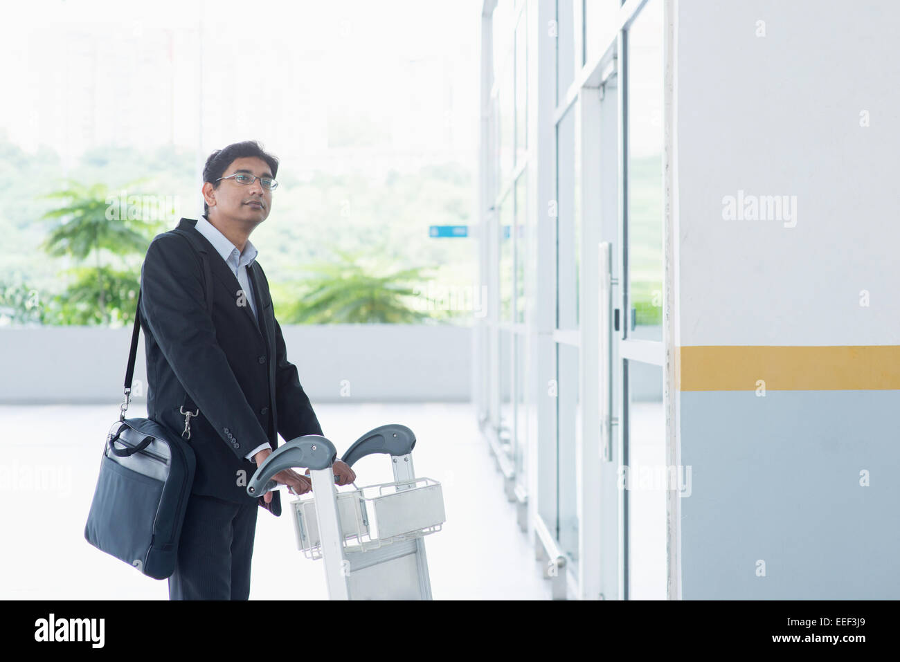 Indian trolley hi-res stock photography and images - Alamy