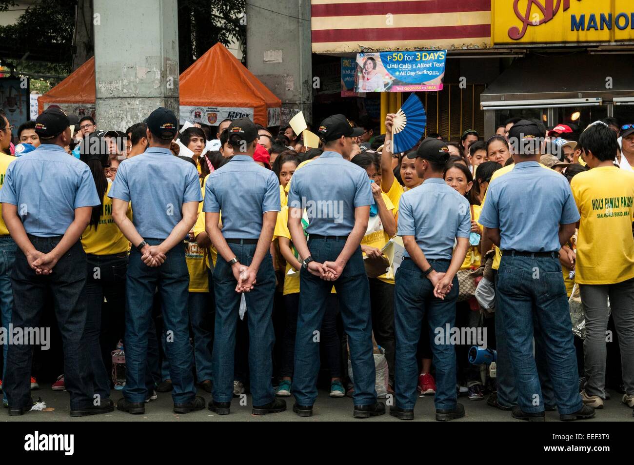 Human barricades hi-res stock photography and images - Alamy