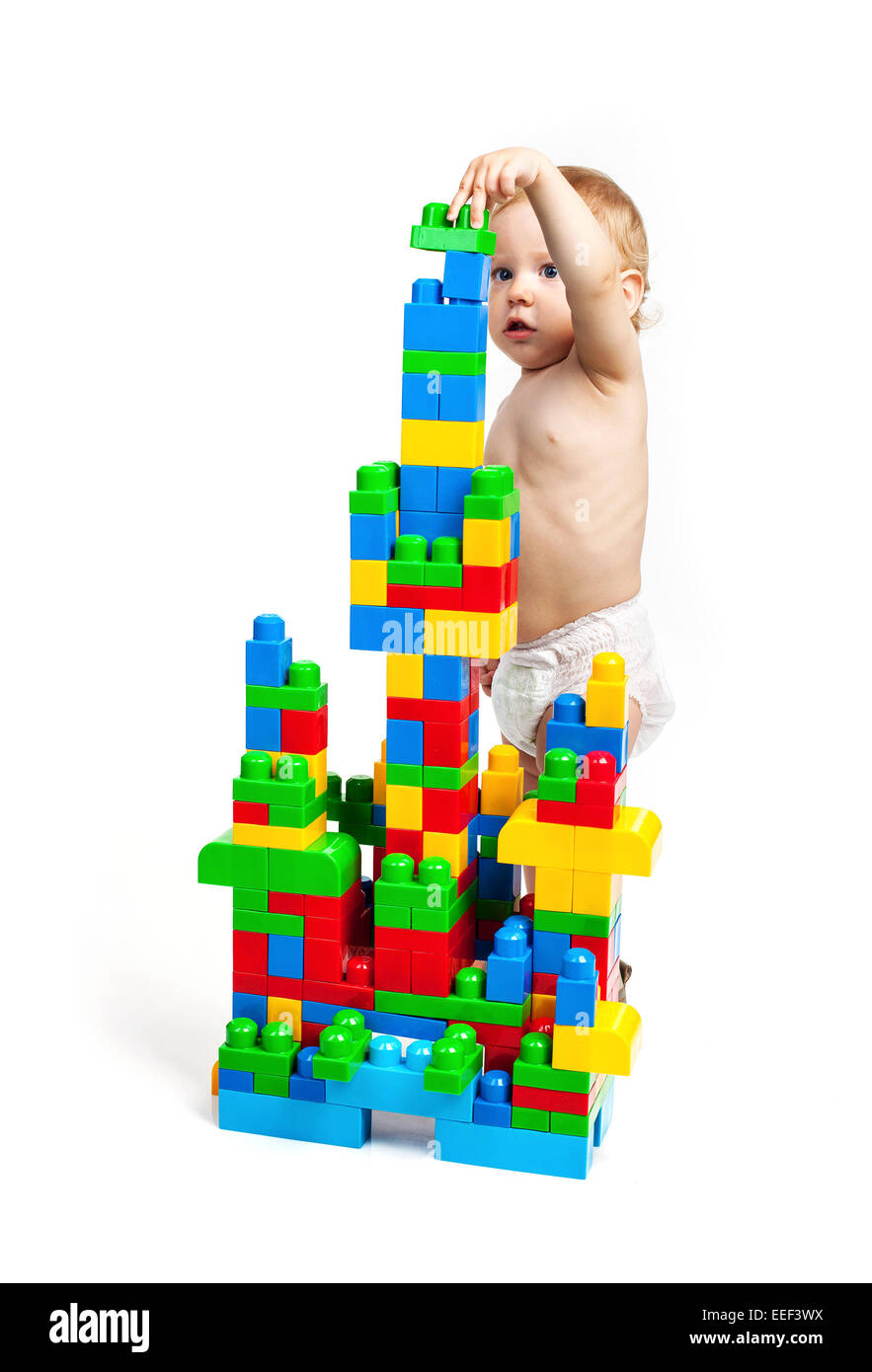 Baby building blocks hi-res stock photography and images - Alamy