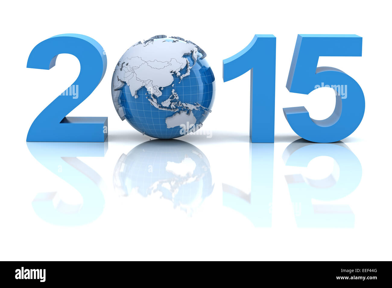 Blue earth globe asia Cut Out Stock Images & Pictures - Alamy