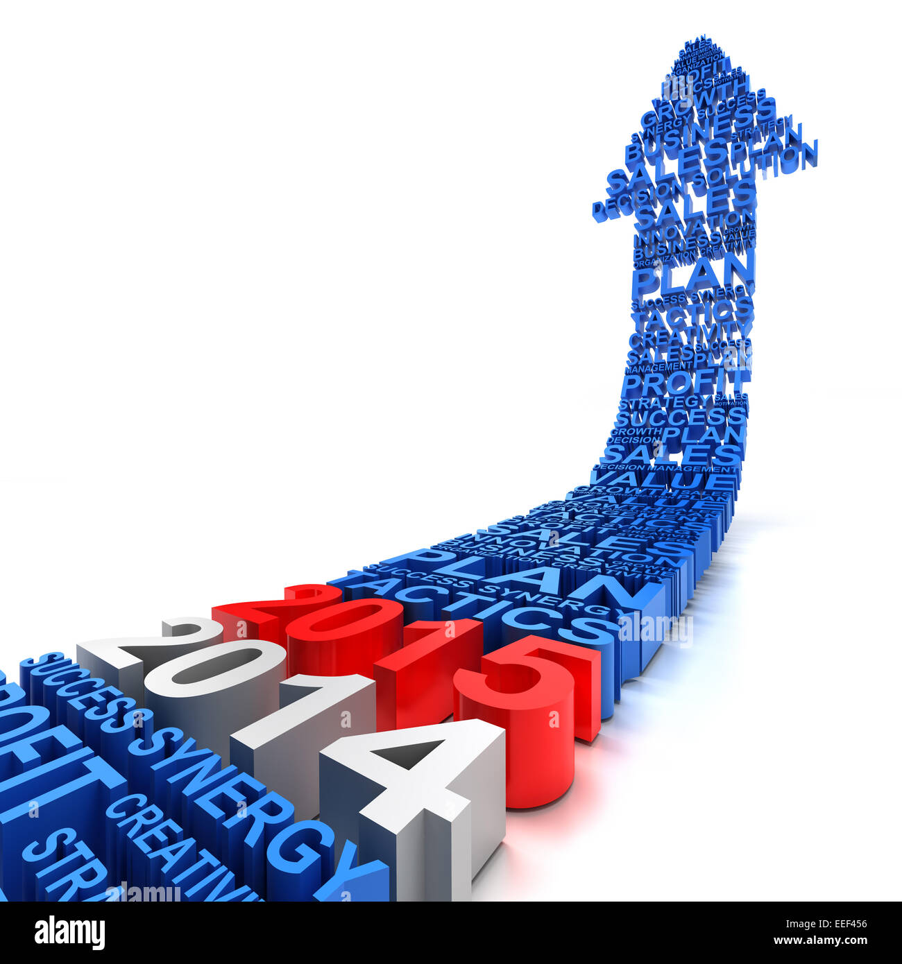 Red white arrow sign word hi-res stock photography and images - Alamy