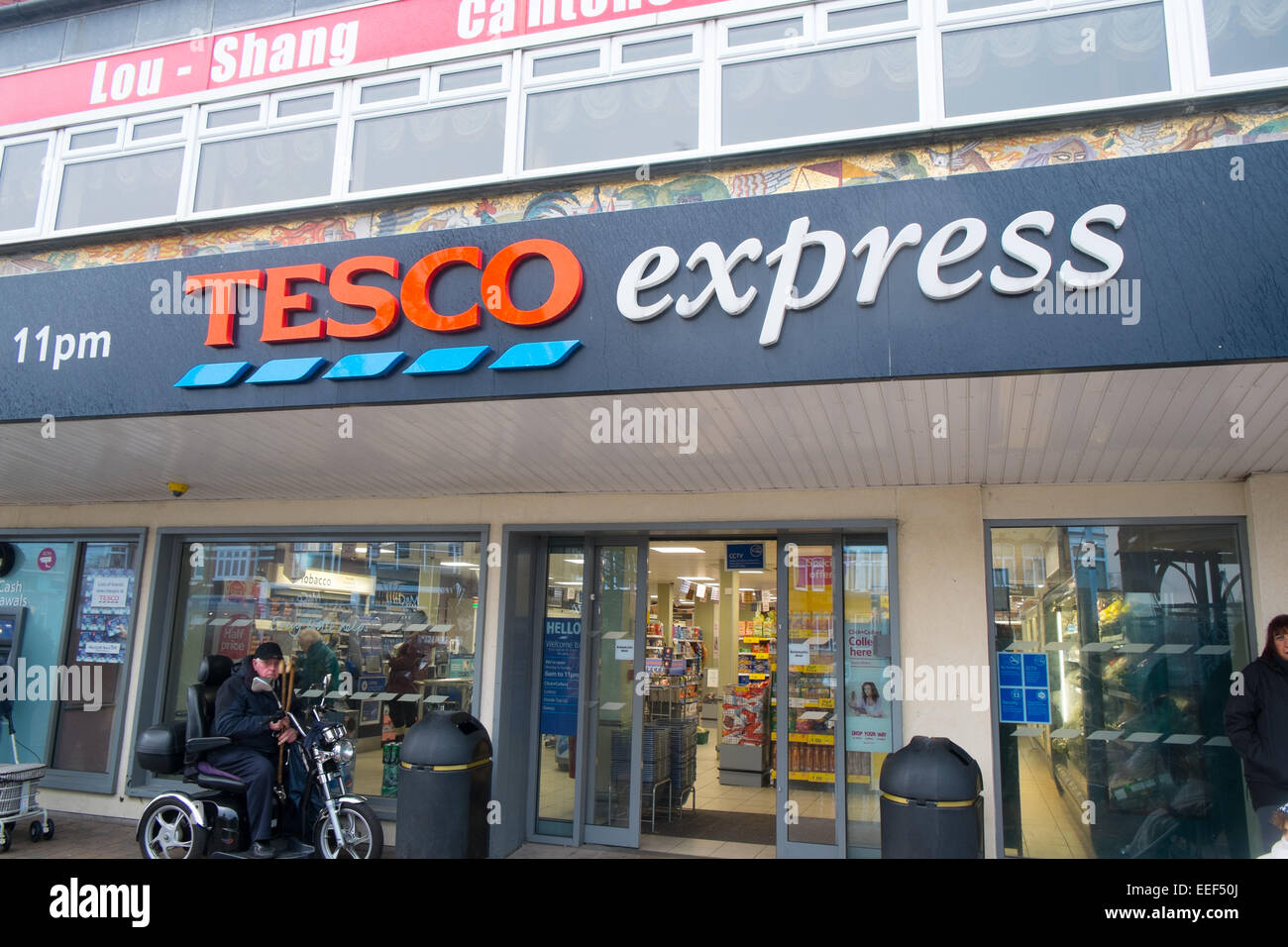 Food shopping in tesco hi-res stock photography and images - Alamy