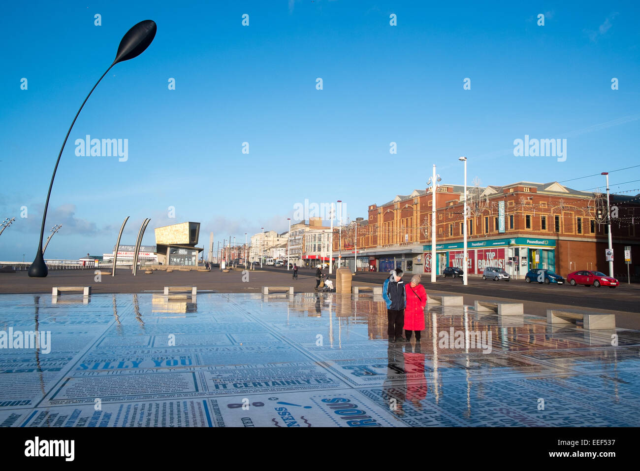 Comedy carpet blackpool hi-res stock photography and images - Alamy