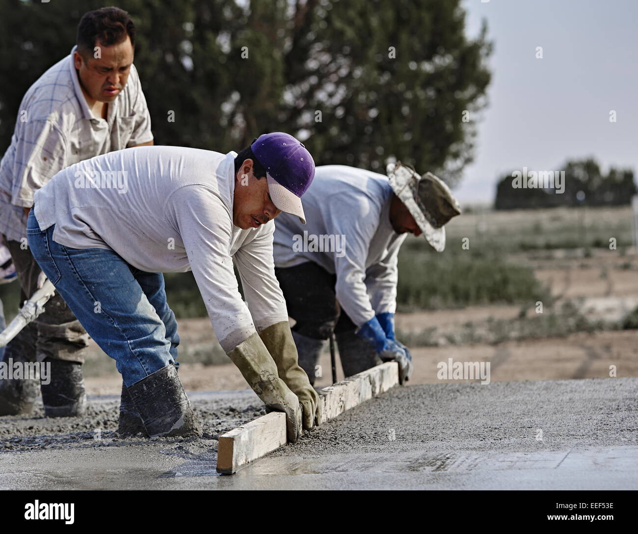Pouring Concrete Slab Stock Photos & Pouring Concrete Slab Stock Images ...