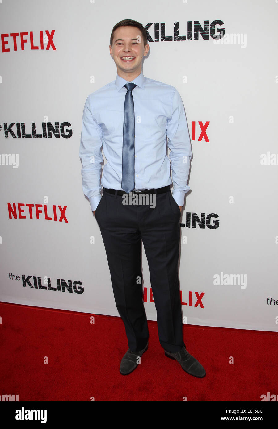 premiere of the Netflix Original series THE KILLING Featuring: Tyler ...