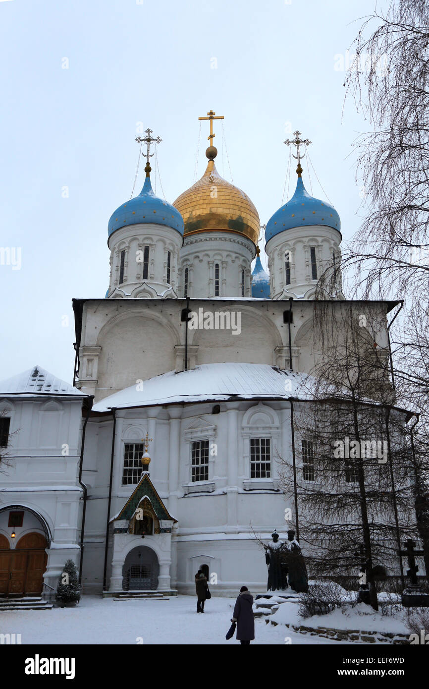Savior Transfiguration Cathedral in Novospassky Monastery in Moscow ...