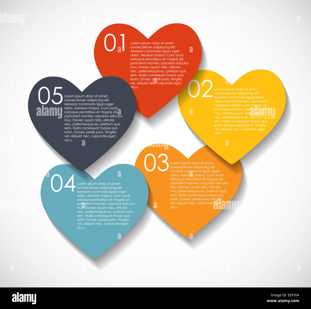 Love Infographic Templates for Business Vector Illustration. EPS Stock ...