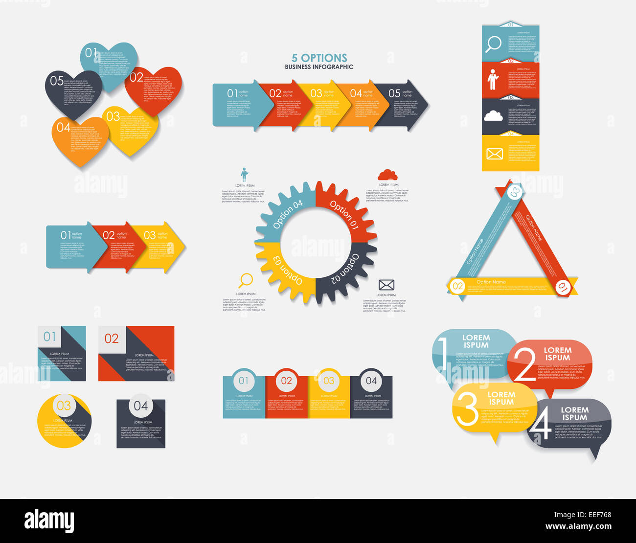 Love Infographic Templates for Business Vector Illustration. EPS Stock ...
