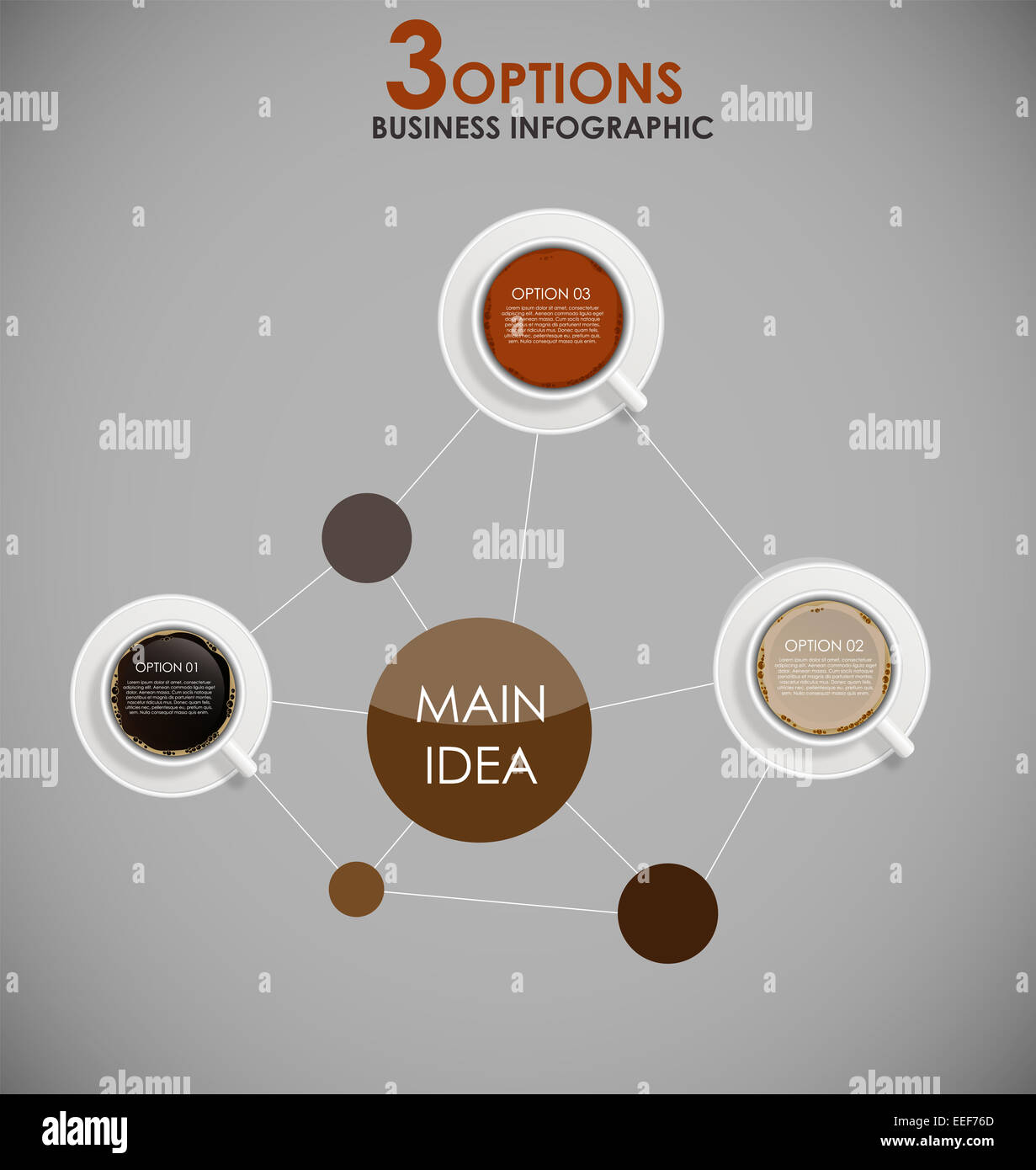 Coffee Infographic Templates for Business Vector Illustration. E Stock ...