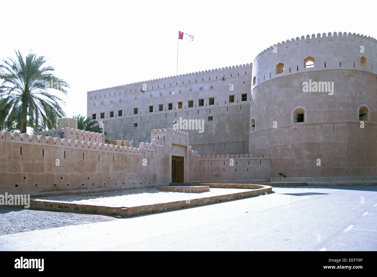 Sultanat Oman Reisen Al-Hazm Al-Hasm Stadt Festung Festungen Fort Forts ...