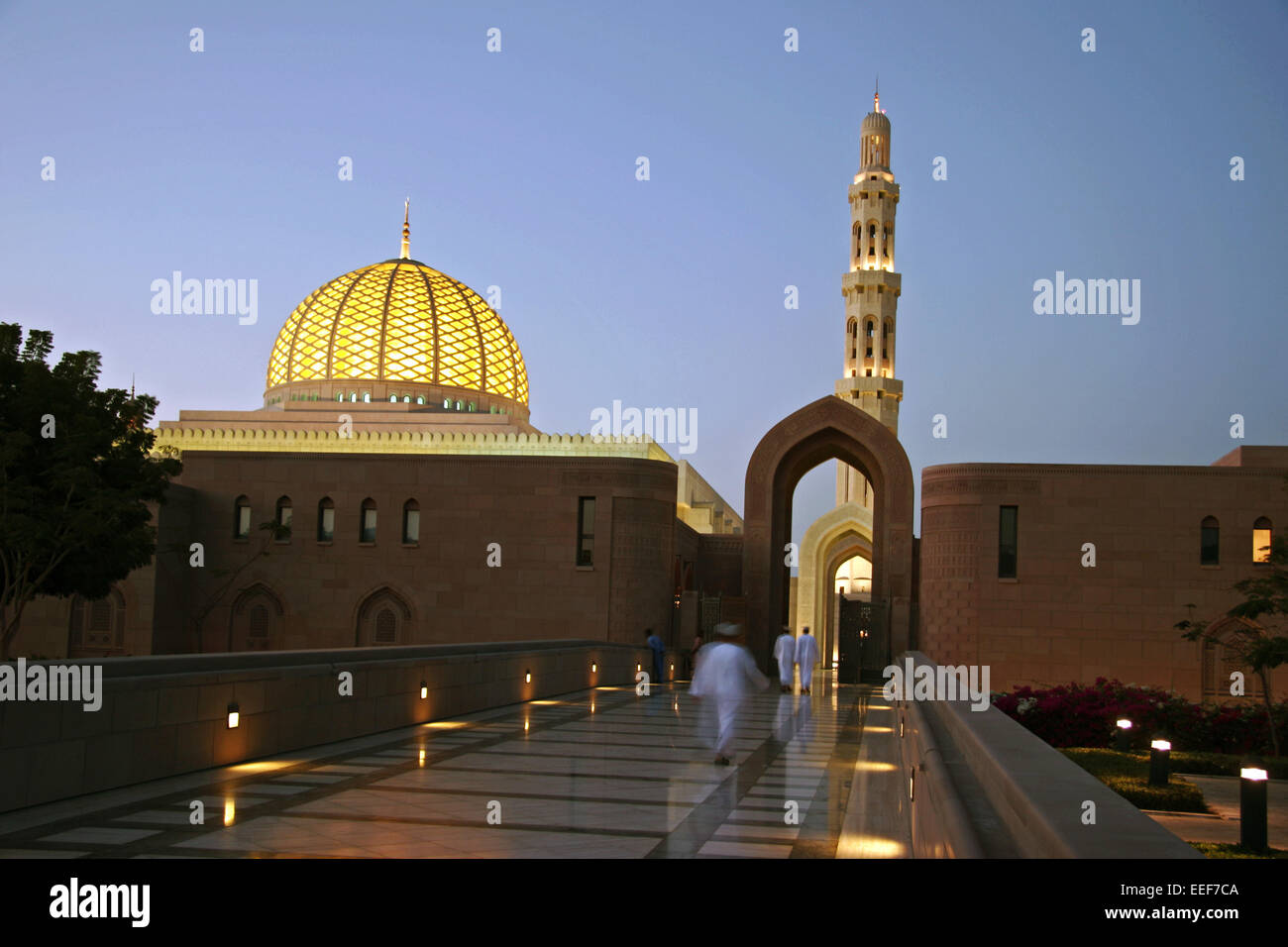 Oman Reisen Sultan Qaboos Grand Moschee Muscat Maskat Masquat Mosque ...