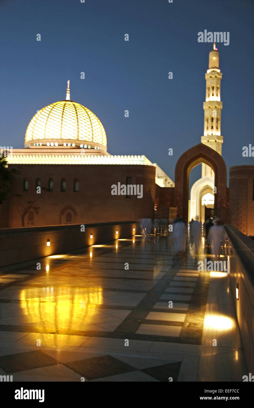 Oman Reisen Sultan Qaboos Grand Moschee Muscat Maskat Masquat Mosque ...