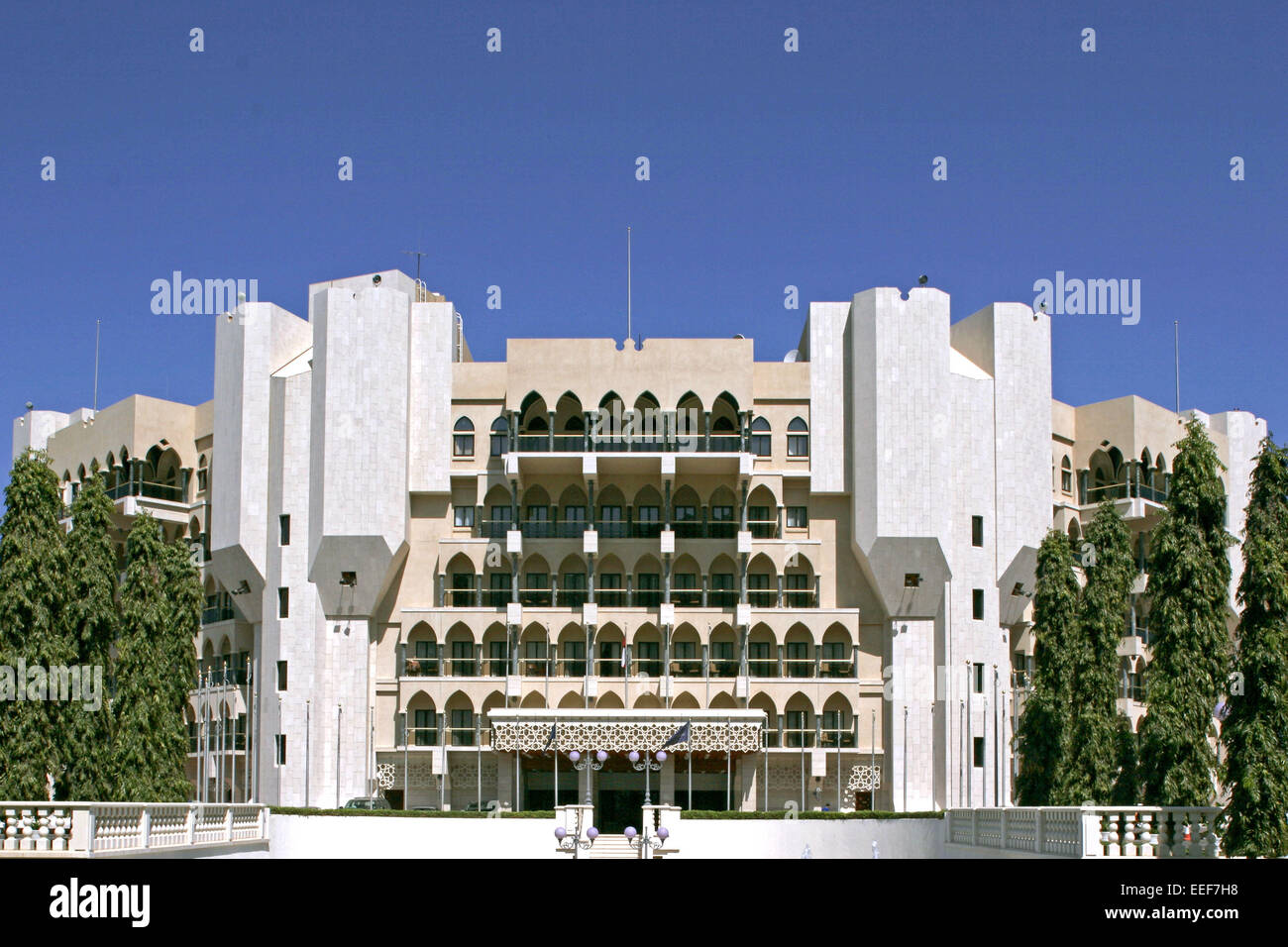 Sultanat Oman Muscat Maskat Masquat Reisen Hotel Al-Bustan Palace ...