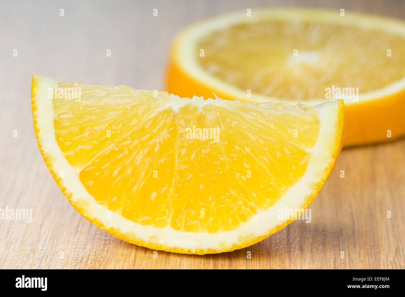 Orange slice closeup. Healthy food Stock Photo - Alamy