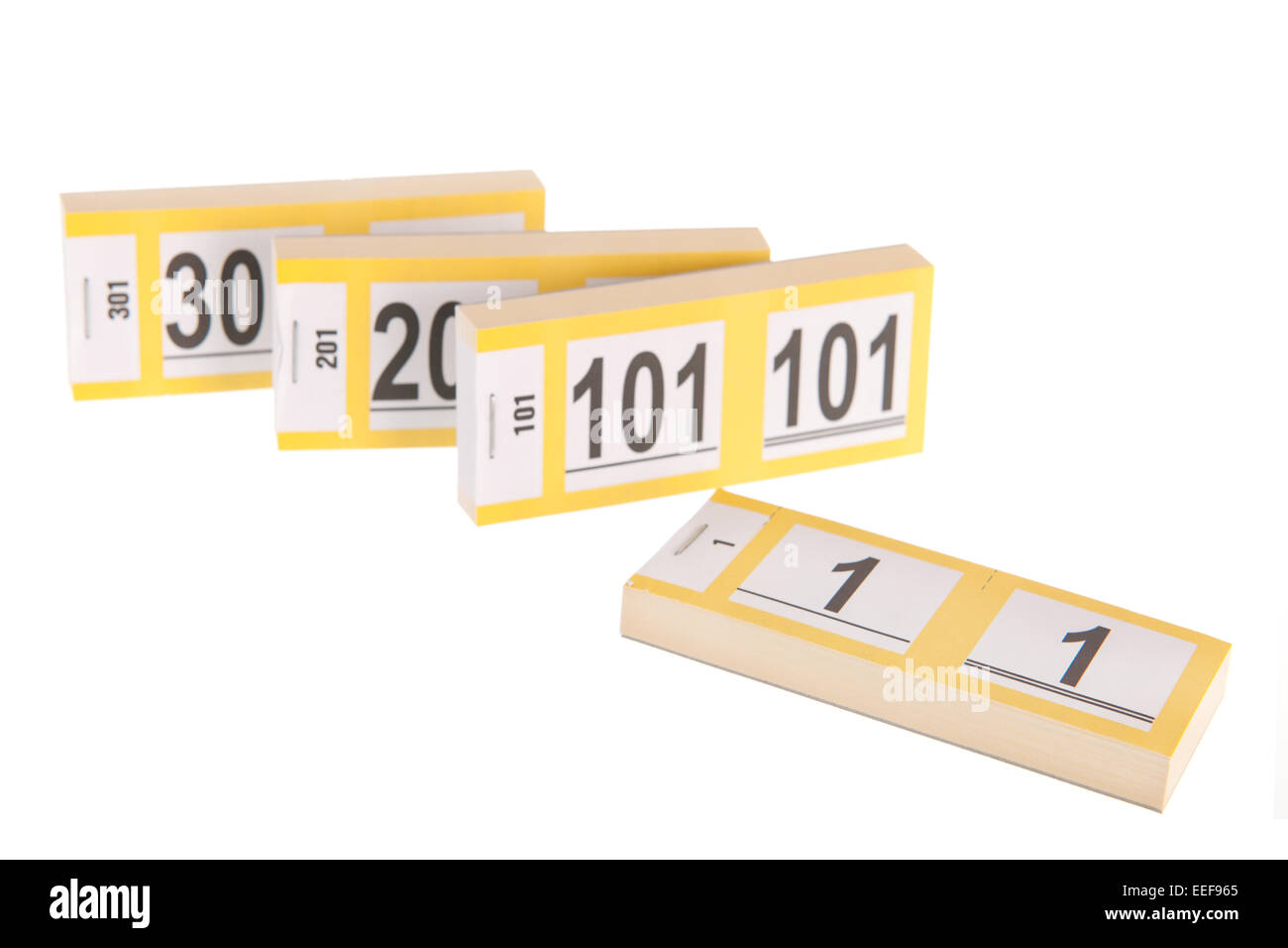 Lottery numbers Cut Out Stock Images & Pictures - Alamy