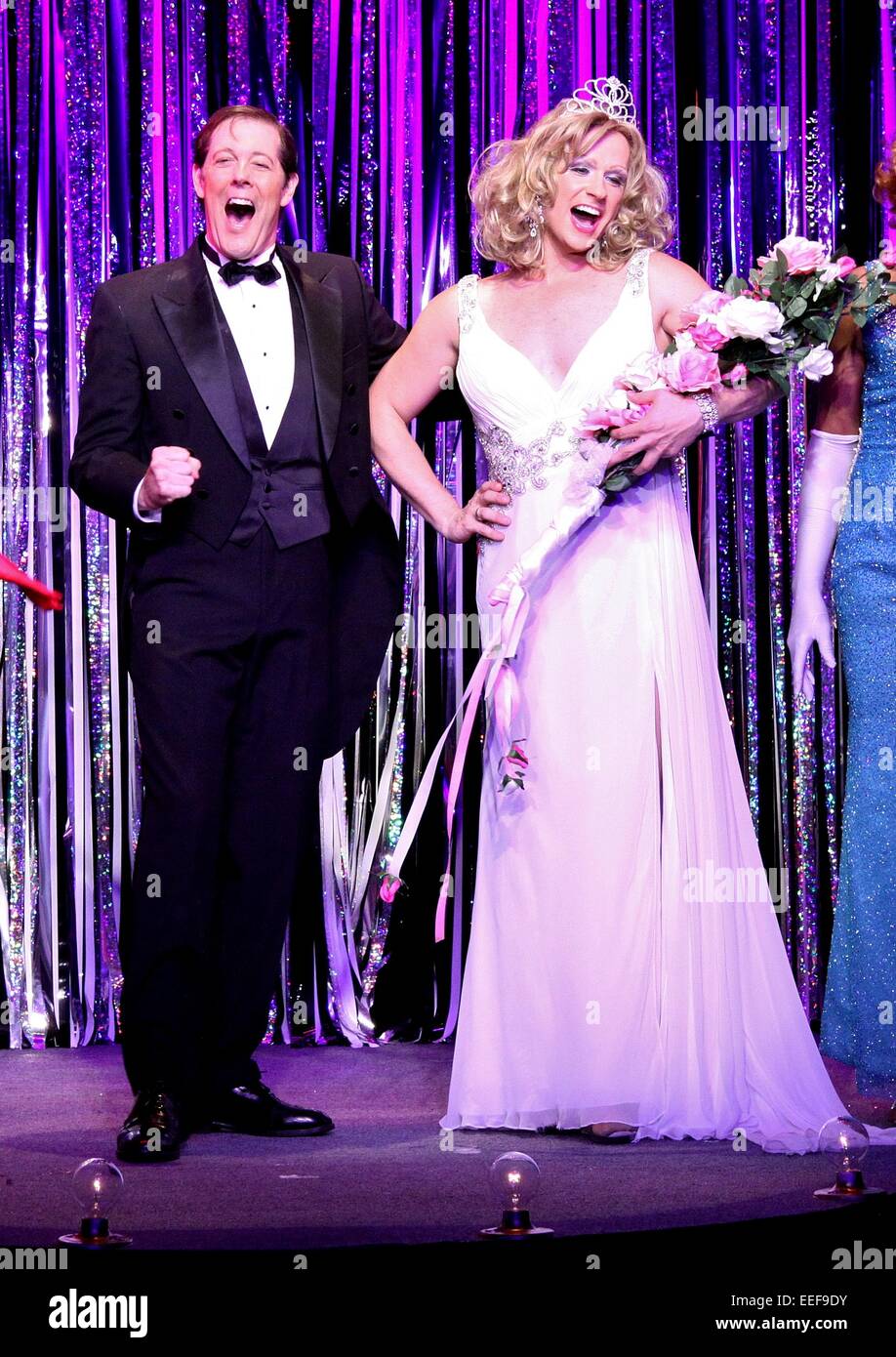 Opening night of Pageant at the Davenport Theatre - Curtain Call ...