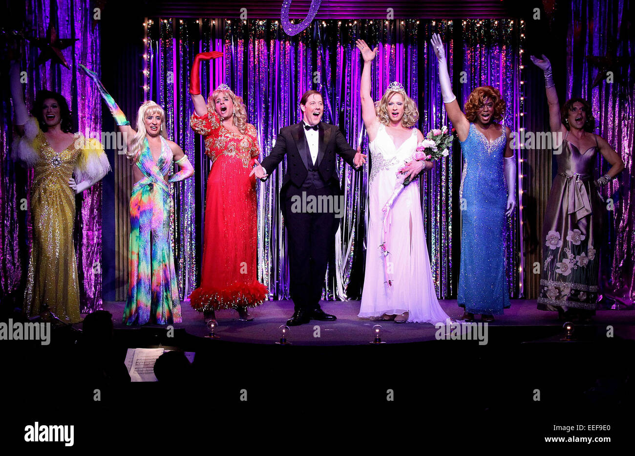 Opening night of Pageant at the Davenport Theatre - Curtain Call ...