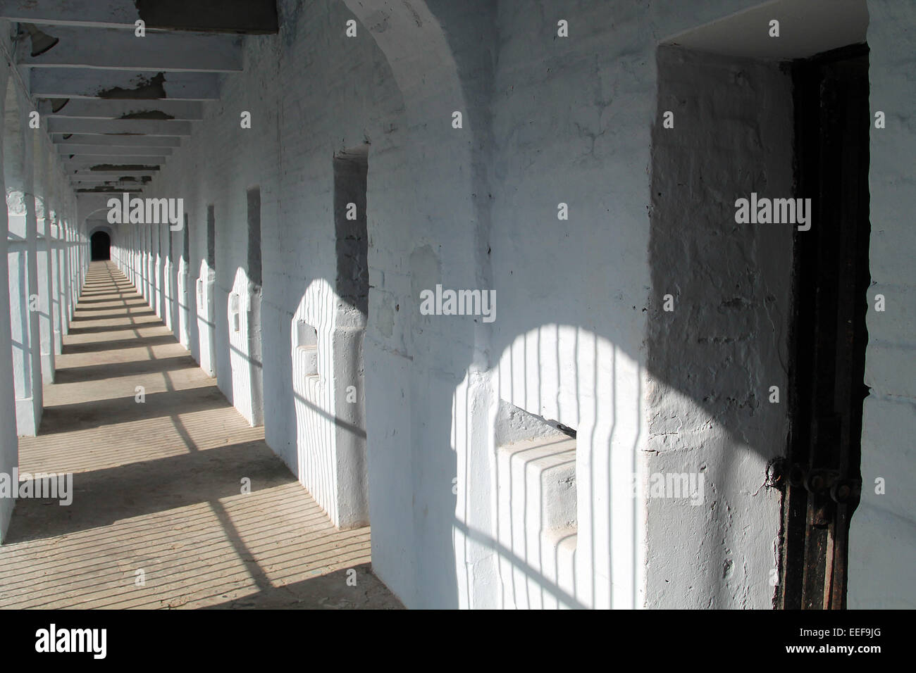 The cellular jail in Port Blair Stock Photo - Alamy
