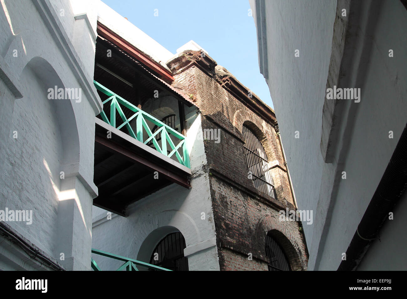 The cellular jail in Port Blair Stock Photo - Alamy