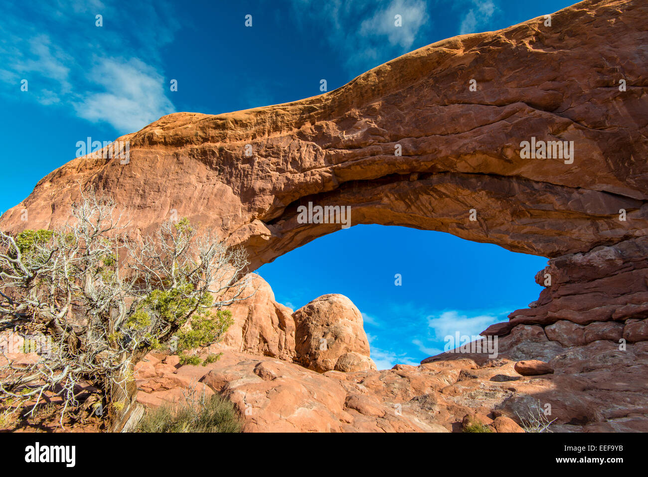 North Window Arch, Arches National Park, Utah, USA Stock Photo - Alamy
