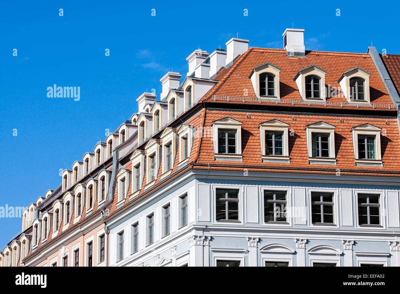 Blue building dresden hi-res stock photography and images - Alamy
