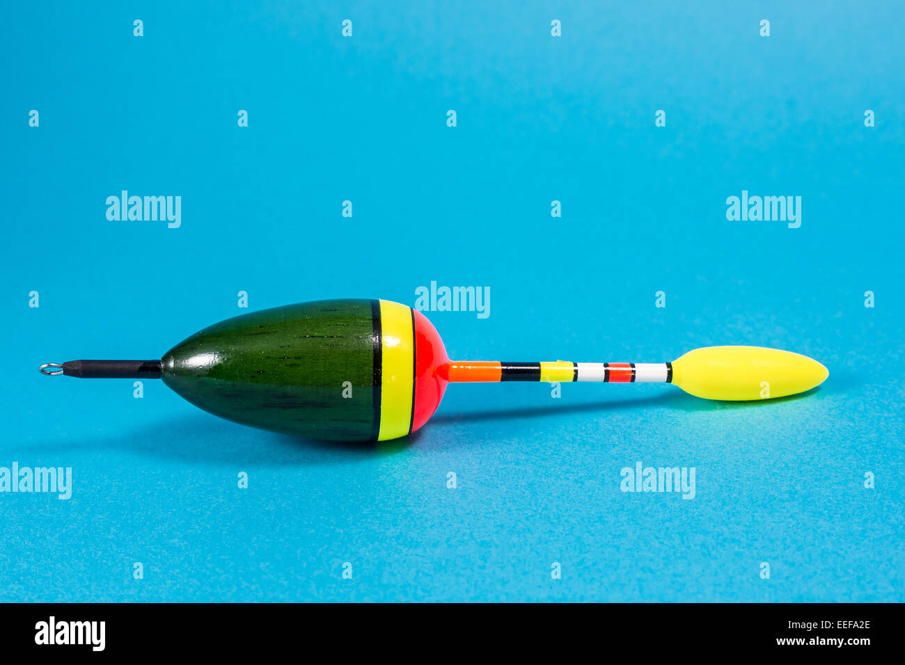 A float isolated with blue background Stock Photo - Alamy