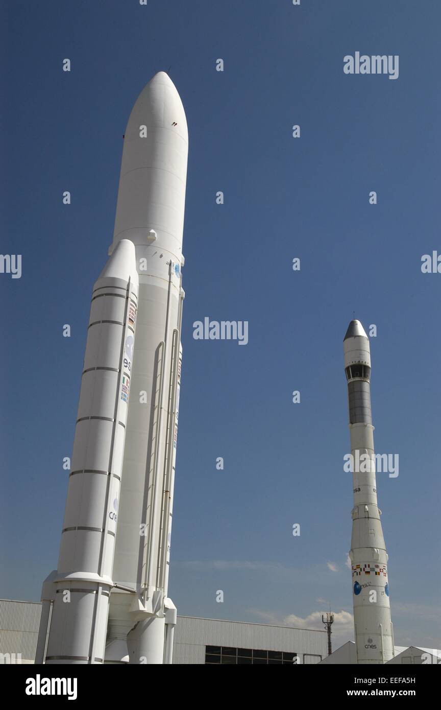 Carrier rocket ariane hi-res stock photography and images - Alamy