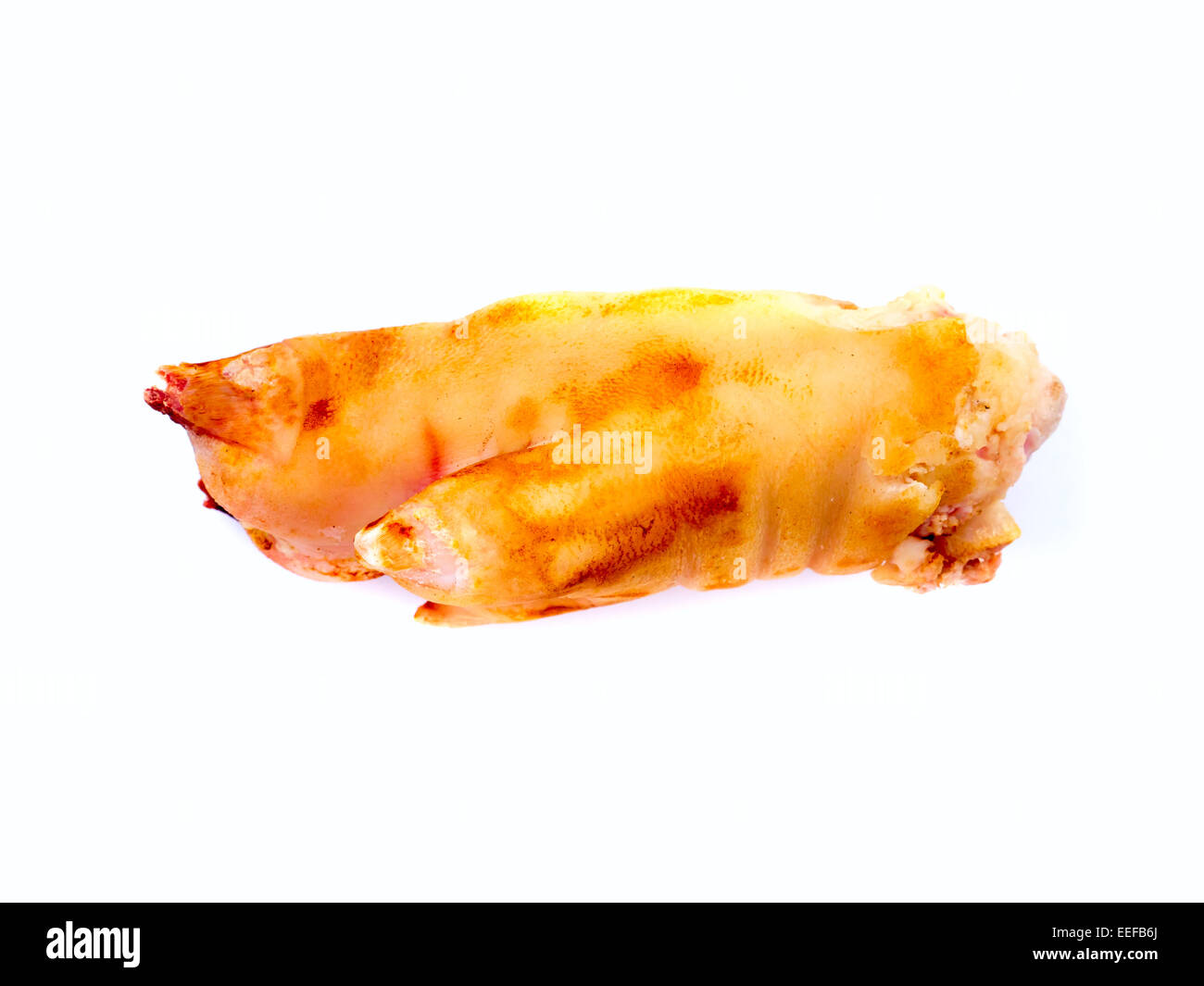 Raw pork leg Stock Photo - Alamy
