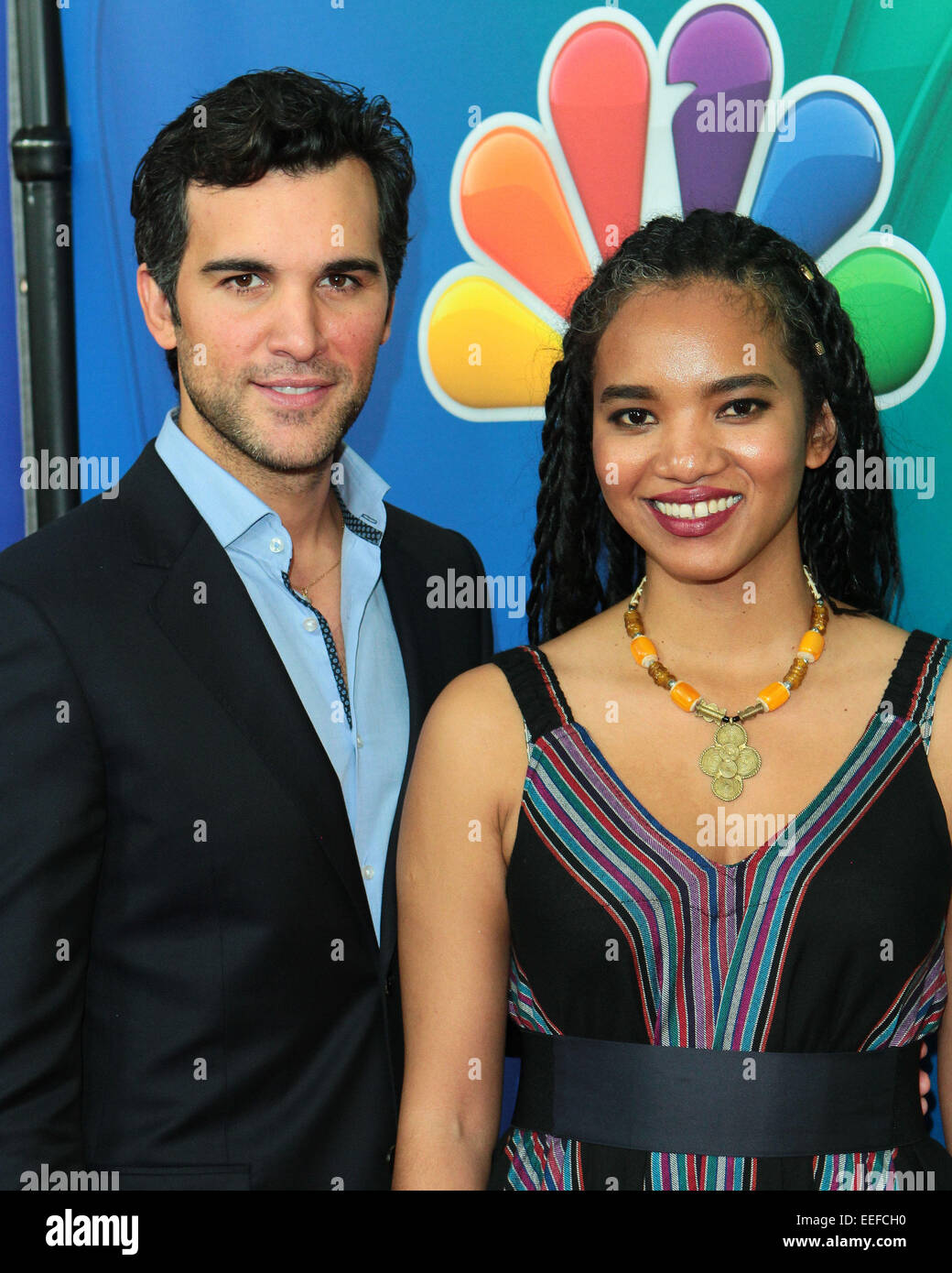 Los Angeles, California, USA. 16th Jan, 2015. Juan Pablo di Pace; Chipo ...