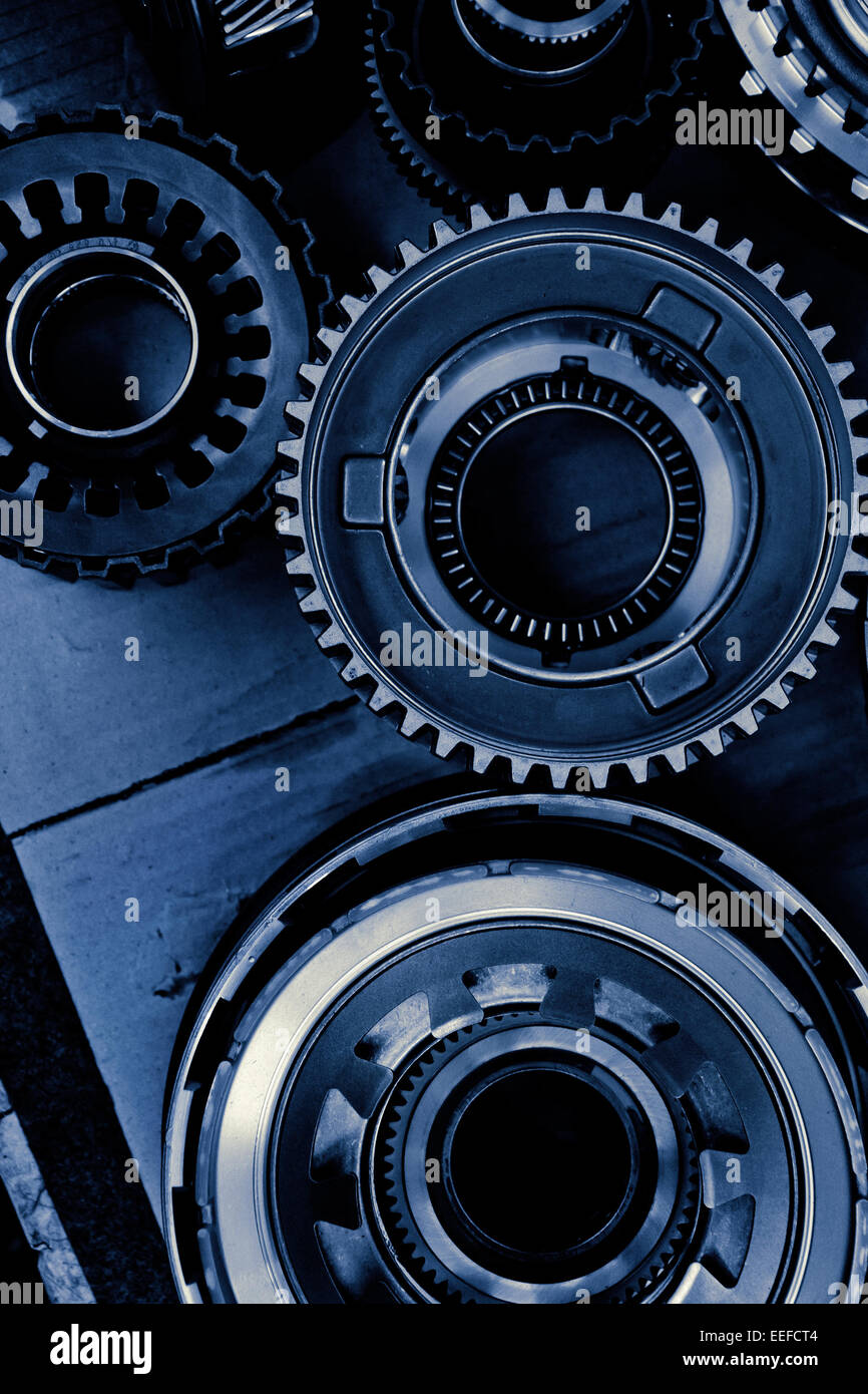Automobile gear assembly Stock Photo - Alamy