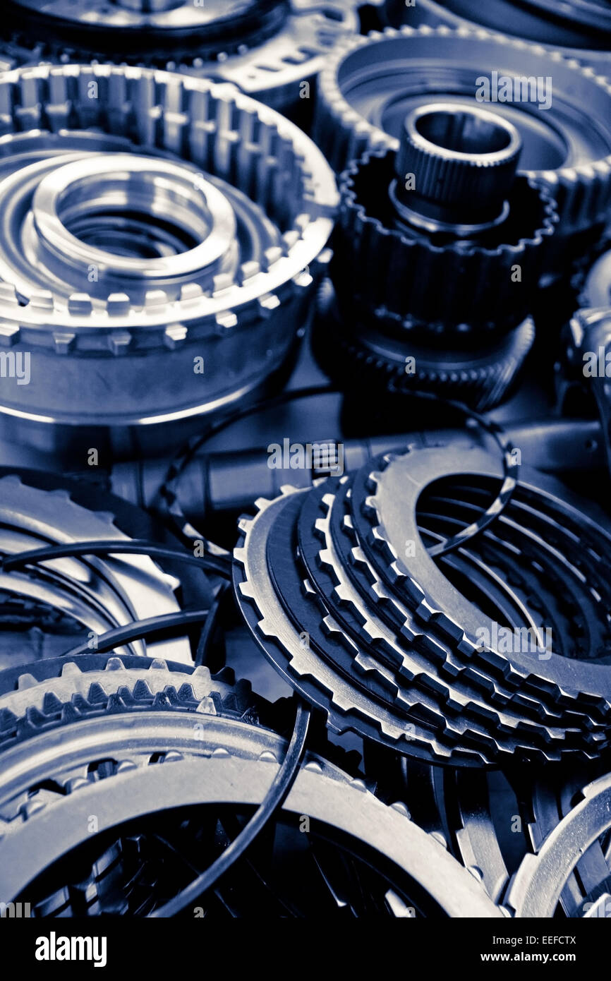 Automobile gear assembly Stock Photo - Alamy