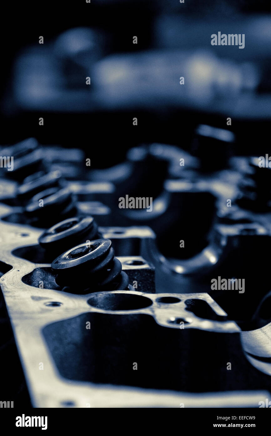 Car engine valve Stock Photo - Alamy