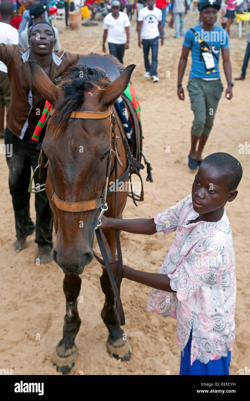 Labadi beach, Accra, Ghana, Africa Stock Photo - Alamy