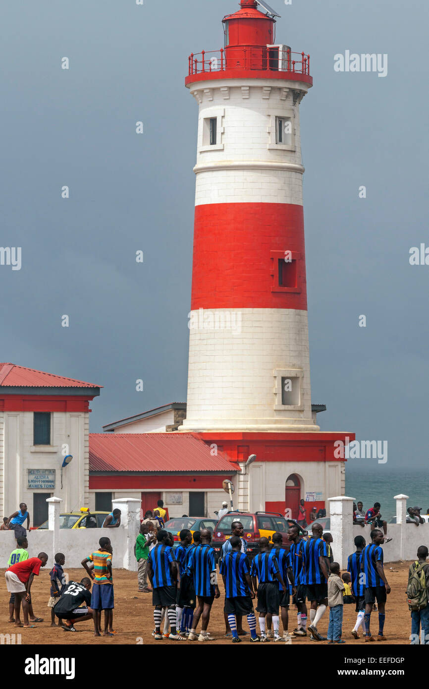 Jamestown lighthouse, Accra, Ghana, Africa Stock Photo - Alamy