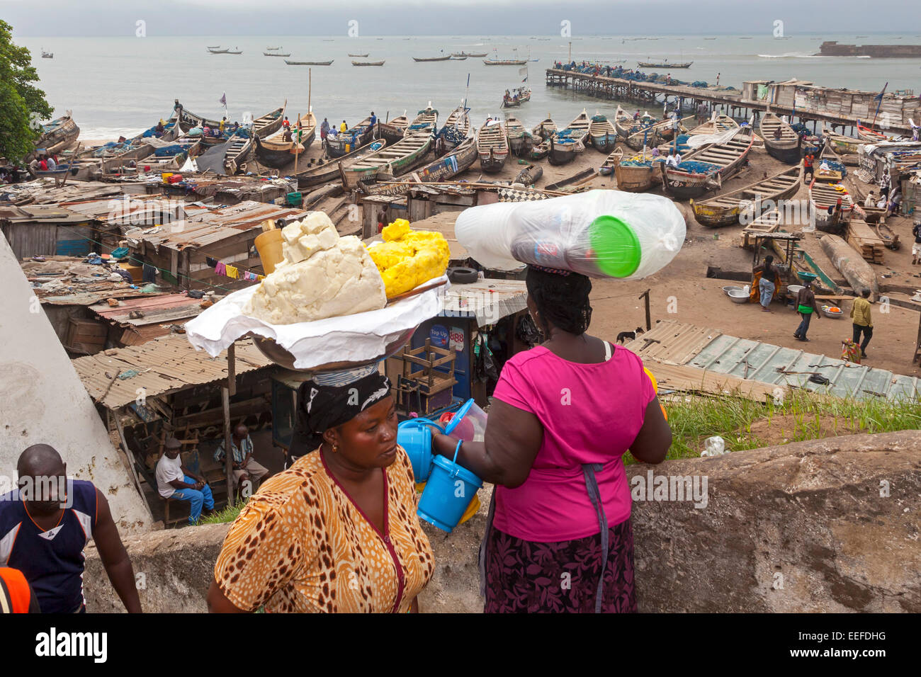 Jamestown fishing village, Accra, Ghana, Africa Stock Photo - Alamy