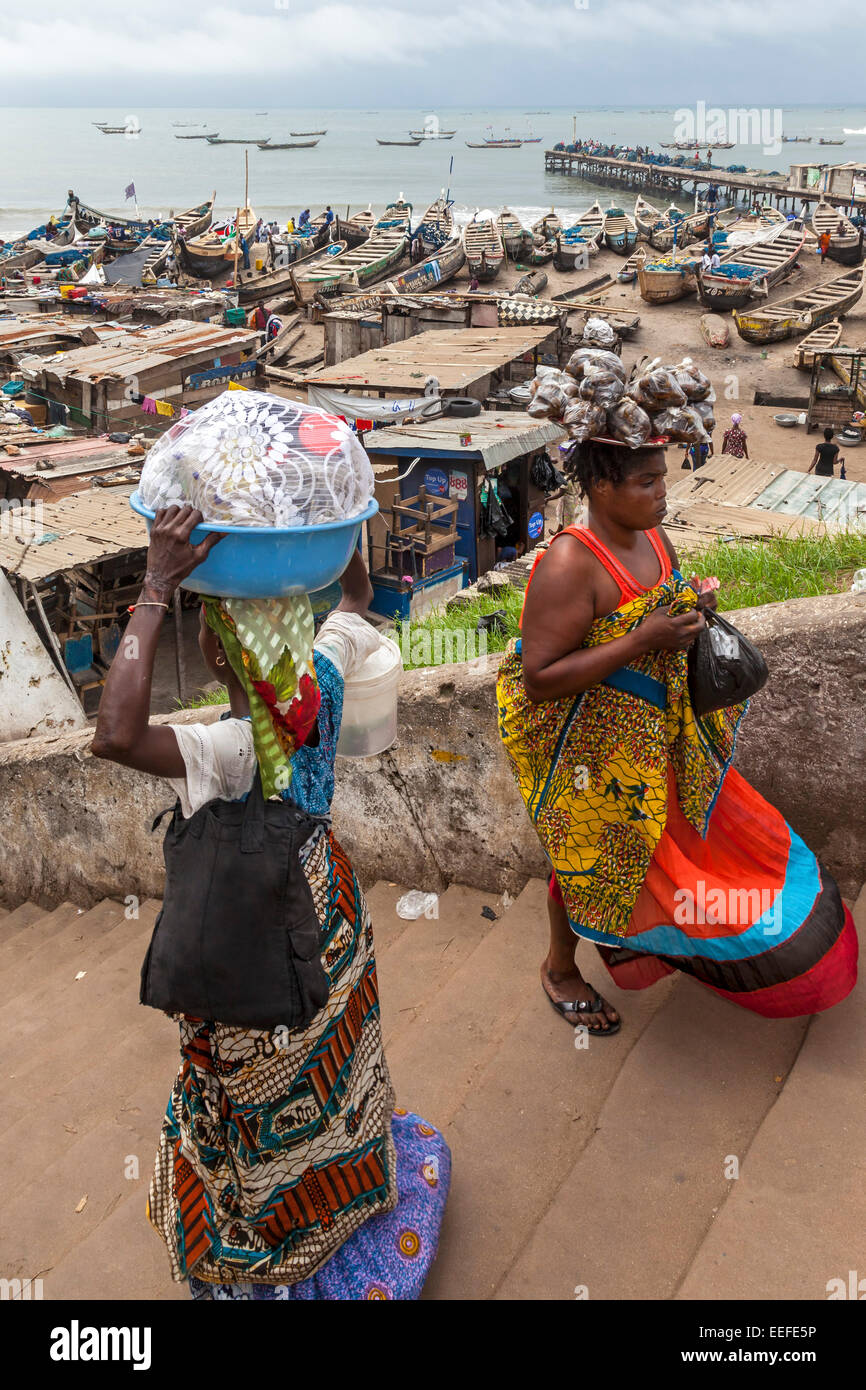 Jamestown fishing village, Accra, Ghana, Africa Stock Photo - Alamy