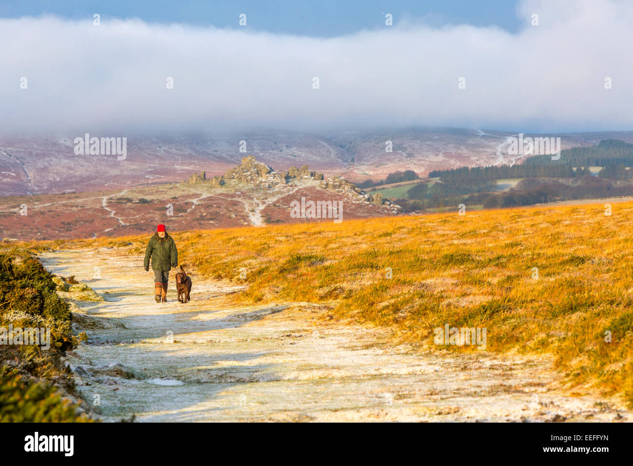 Ilsington snow hi-res stock photography and images - Alamy